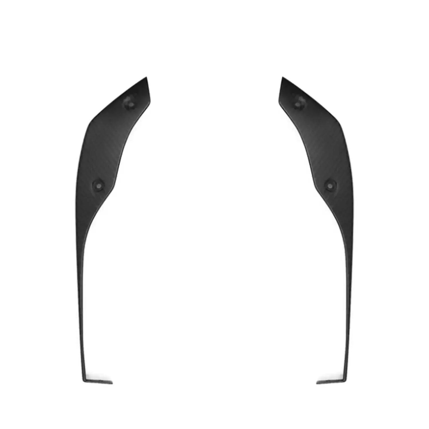 SR DRY CARBON FIBER LOWER SIDE SPOILER [PORSCHE 718 Cayman GT4 RS/Club ...
